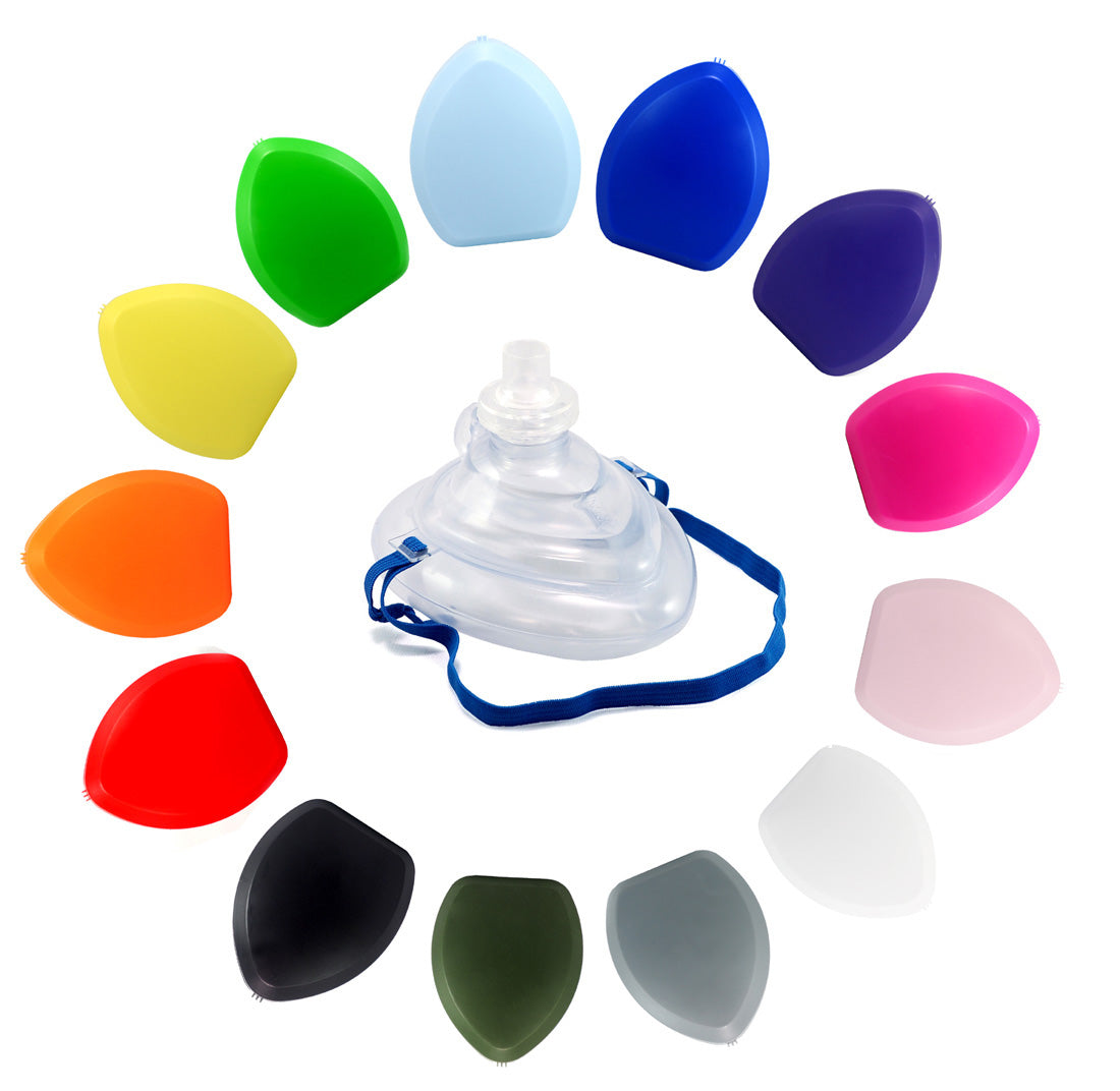 CPR masks and shields with hard clamshell cases – CPR-Pro Inc.